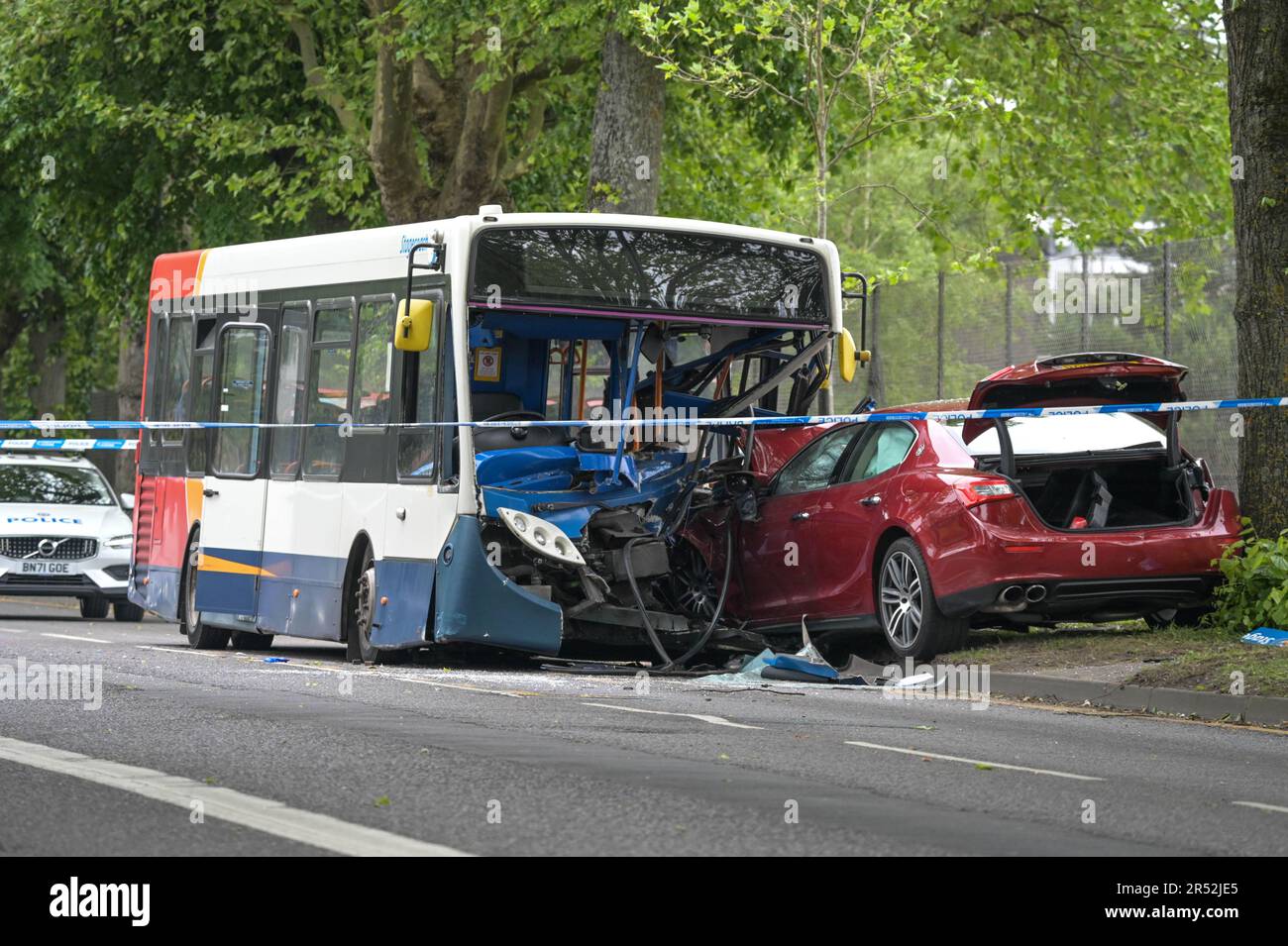 Pershore Road, Birmingham - 31st May 2023 - Five people including a ...