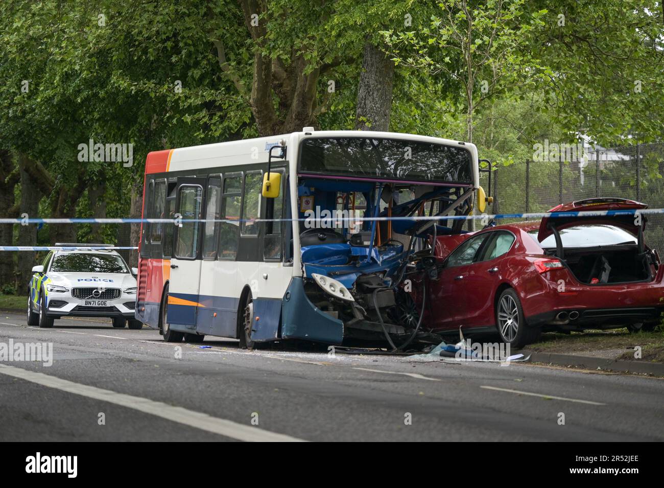 Pershore Road, Birmingham - 31st May 2023 - Five people including a ...