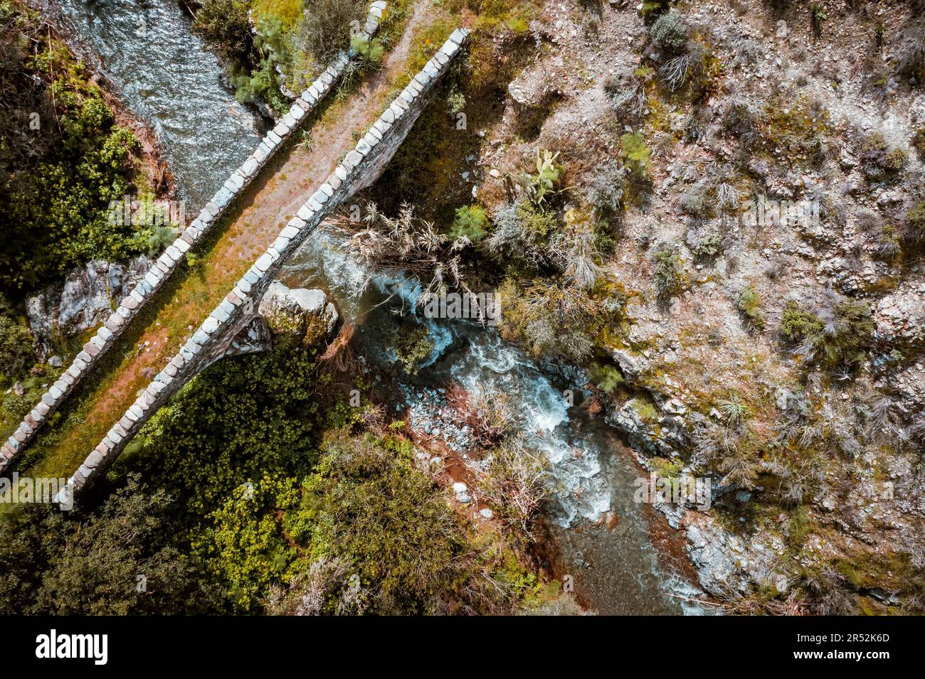 Top view of Akapnou bridge. Limassol District, Cyprus Stock Photo - Alamy