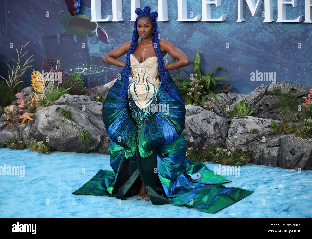 London, UK. Nife at The Little Mermaid UK Premiere. Odeon Luxe ...