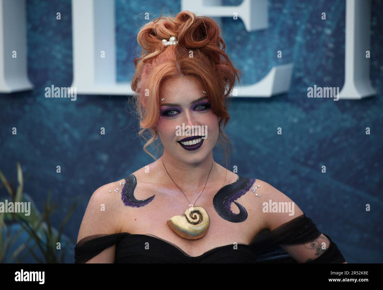 London, UK. Holly Murray at The Little Mermaid UK Premiere. Odeon Luxe ...