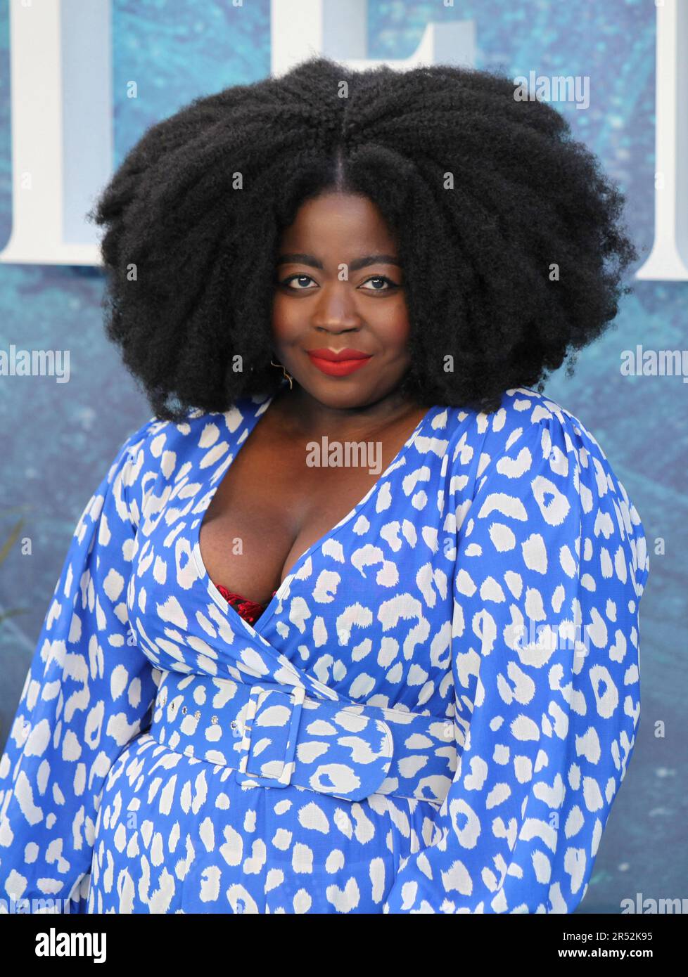 London, UK. Stephanie Yeboah at The Little Mermaid UK Premiere. Odeon ...