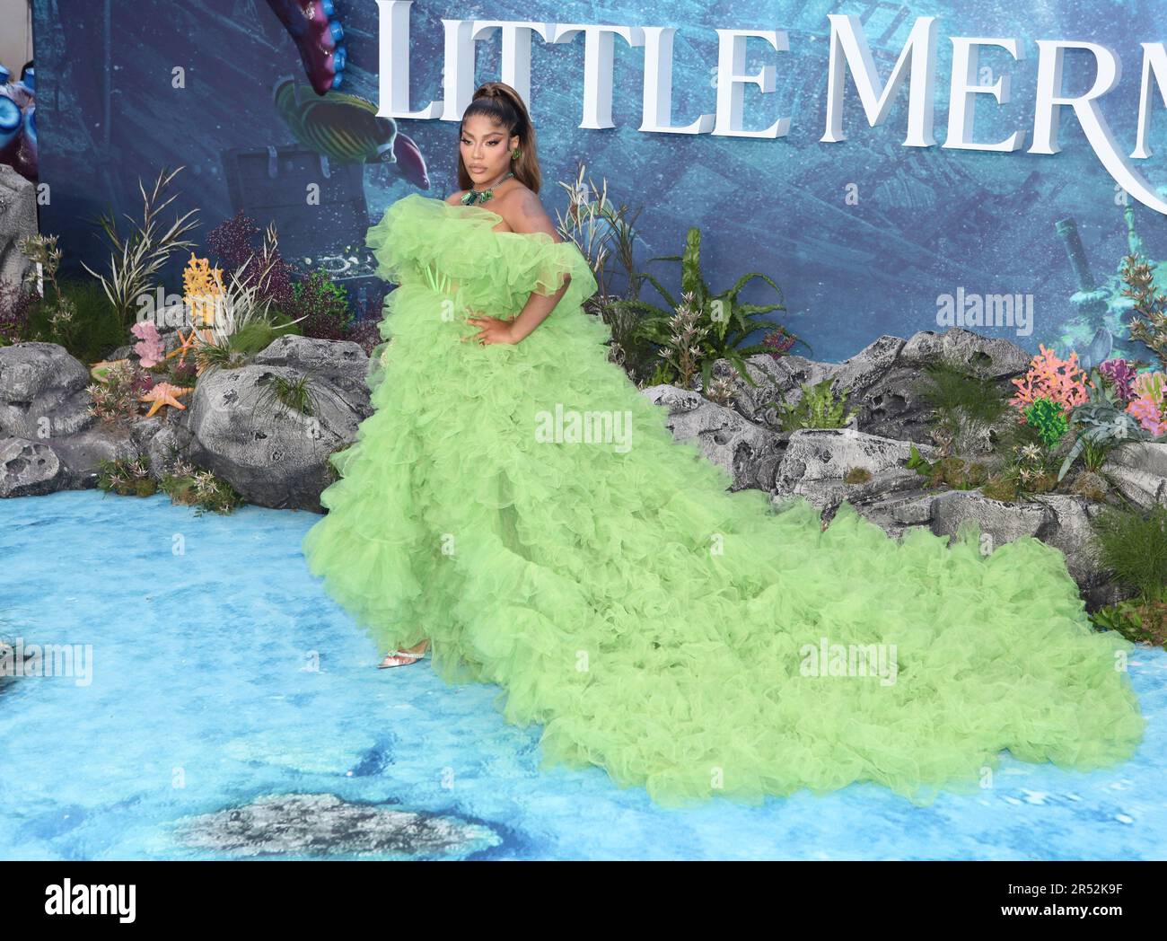 London, UK. Stefflon Don at The Little Mermaid UK Premiere. Odeon Luxe ...