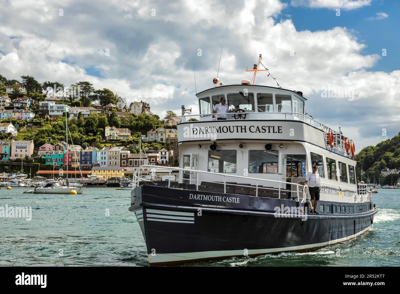 Dartmouth Castle Pleasure Boat Stock Photo - Alamy