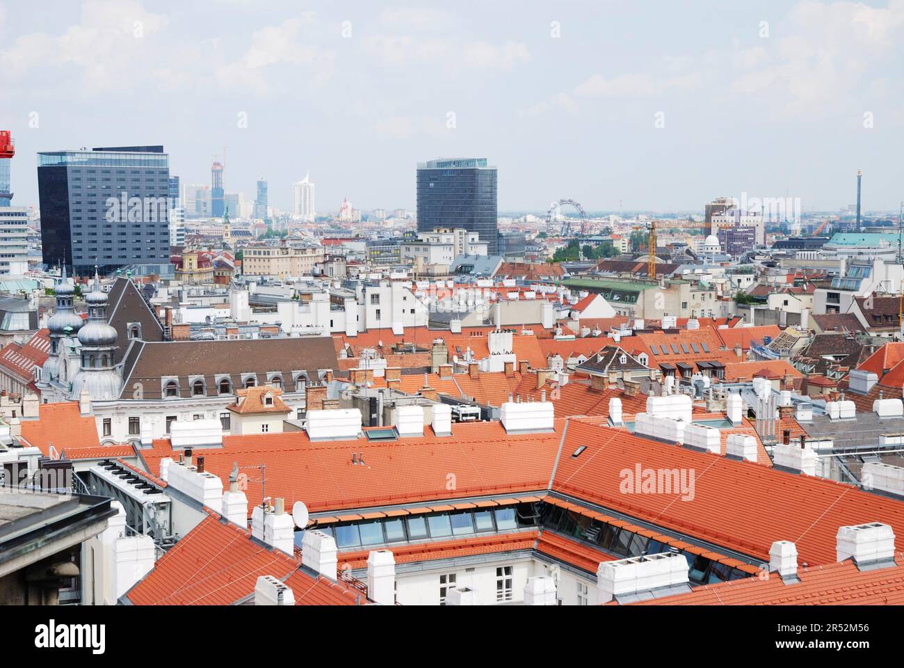 View over the city of Vienna, Austria Stock Photo - Alamy