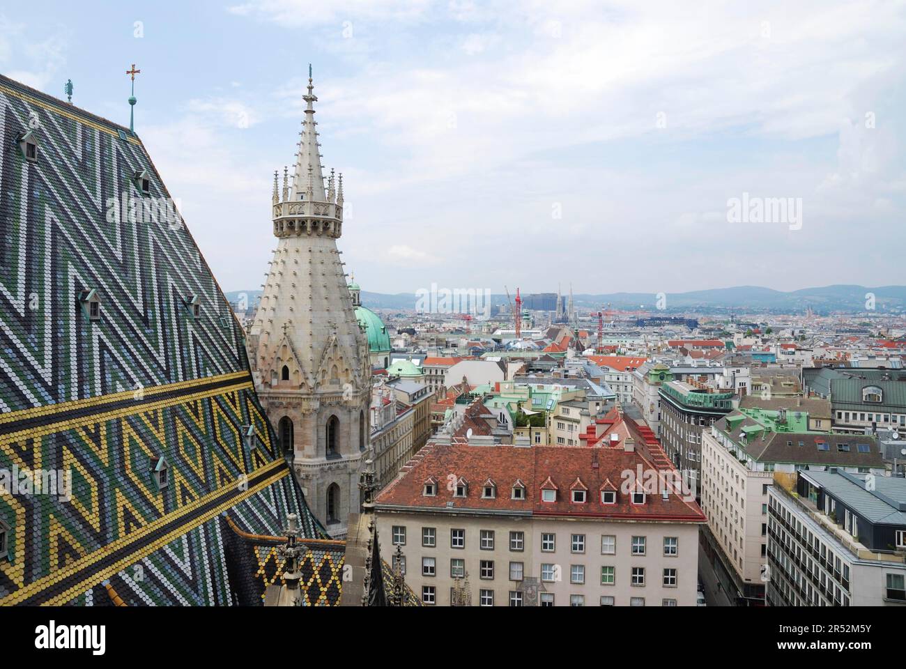 View over the city of Vienna, Austria Stock Photo - Alamy