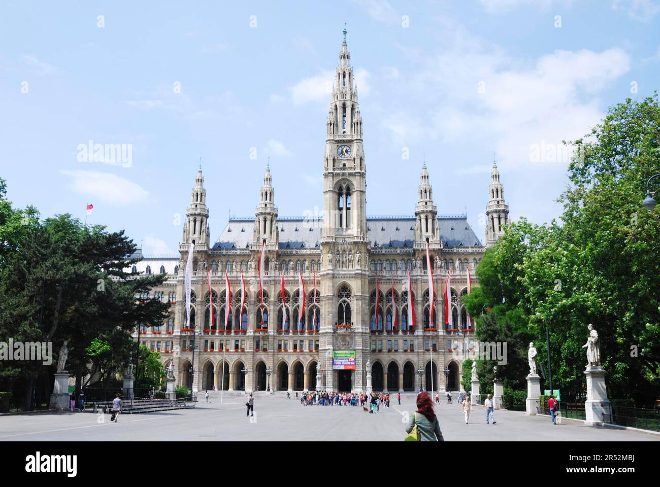 VIENNA, AUSTRIA, MAY 31. The historic city house of Vienna, Austria on ...