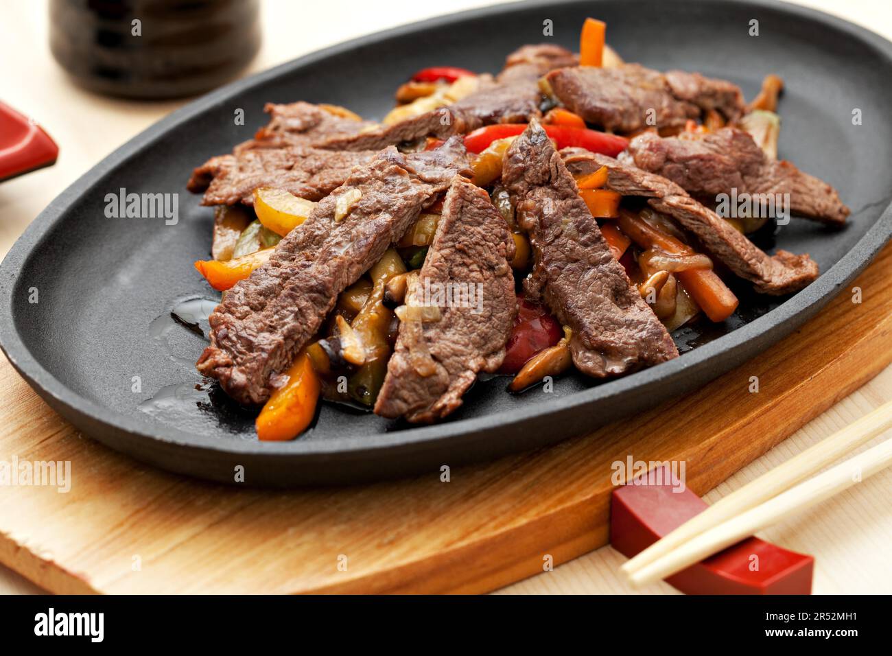Grilled Foods - Meat with Vegetables Stock Photo - Alamy