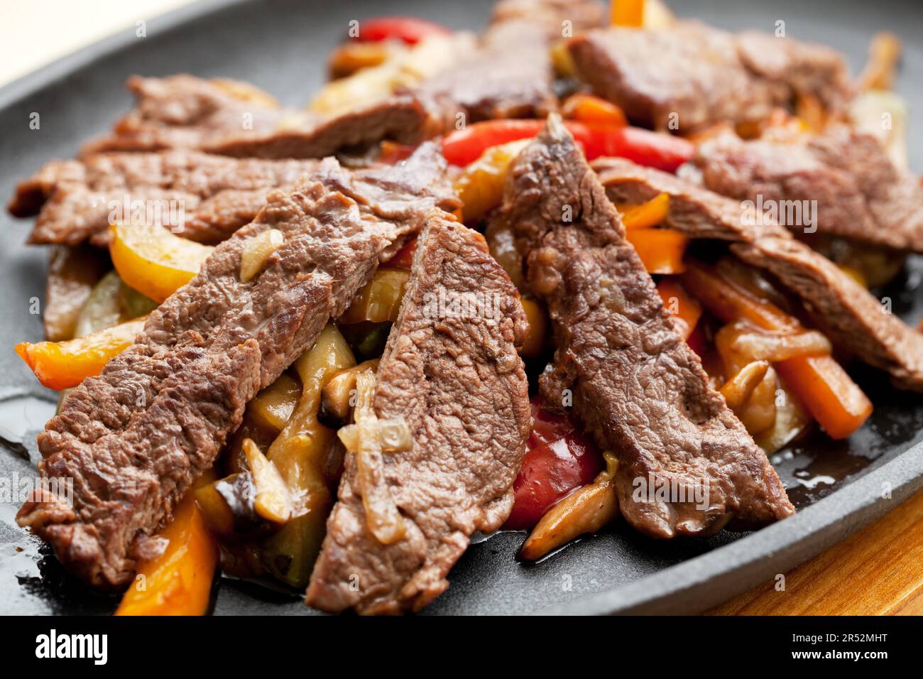 Grilled Foods - Meat with Vegetables Stock Photo - Alamy