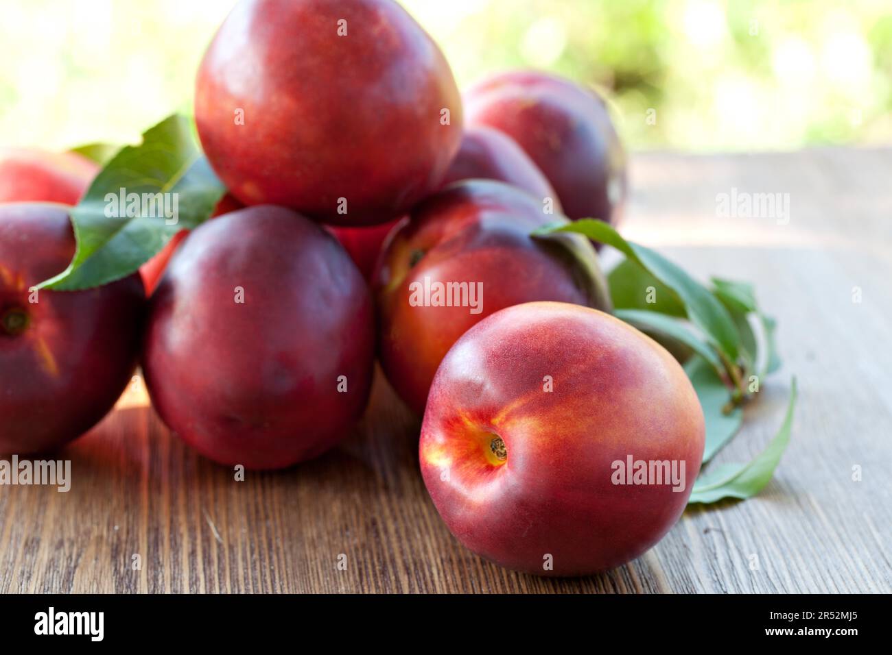 fresh and sweet peach Stock Photo - Alamy