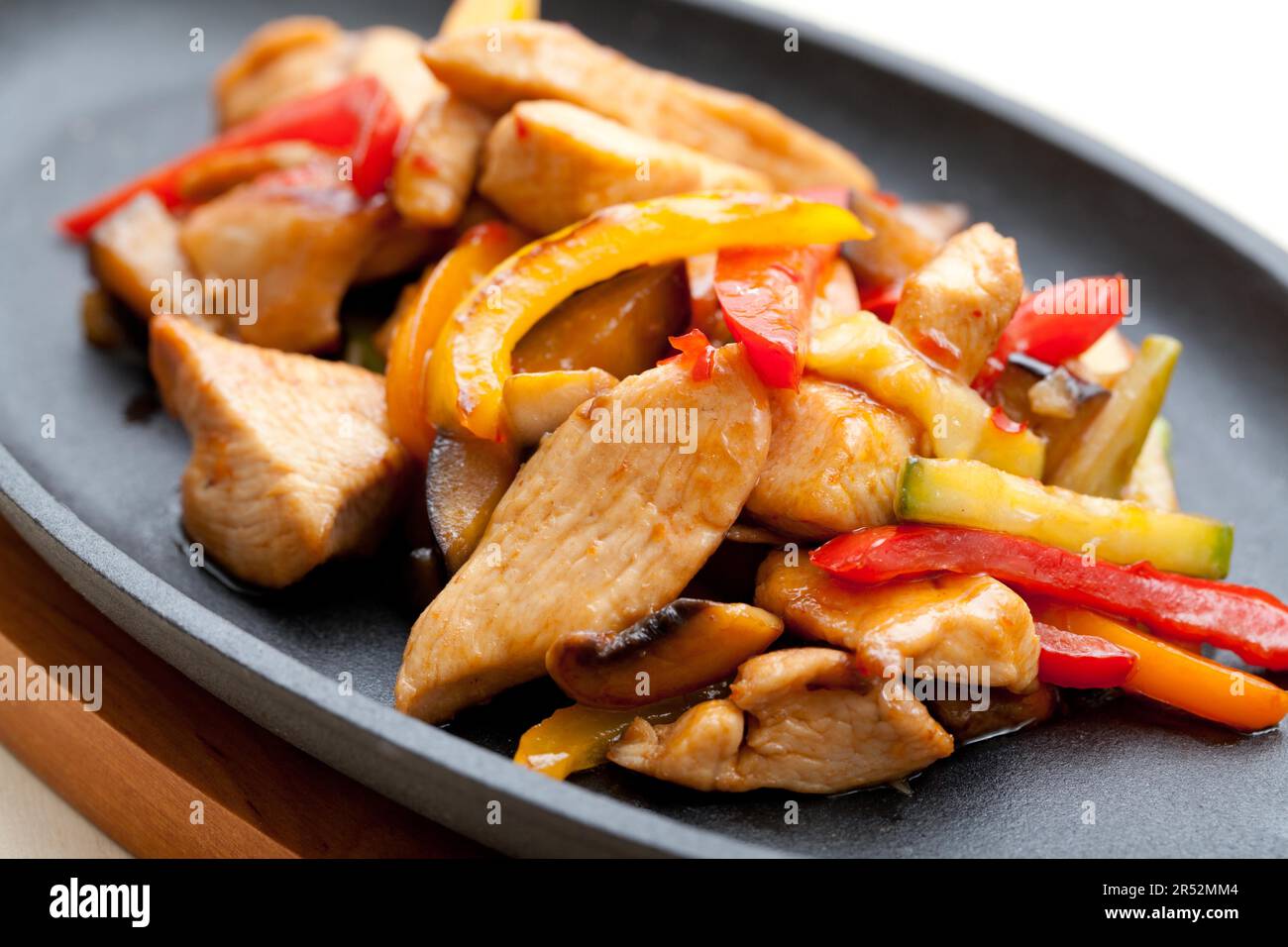 Grilled Foods - Meat with Vegetables Stock Photo - Alamy