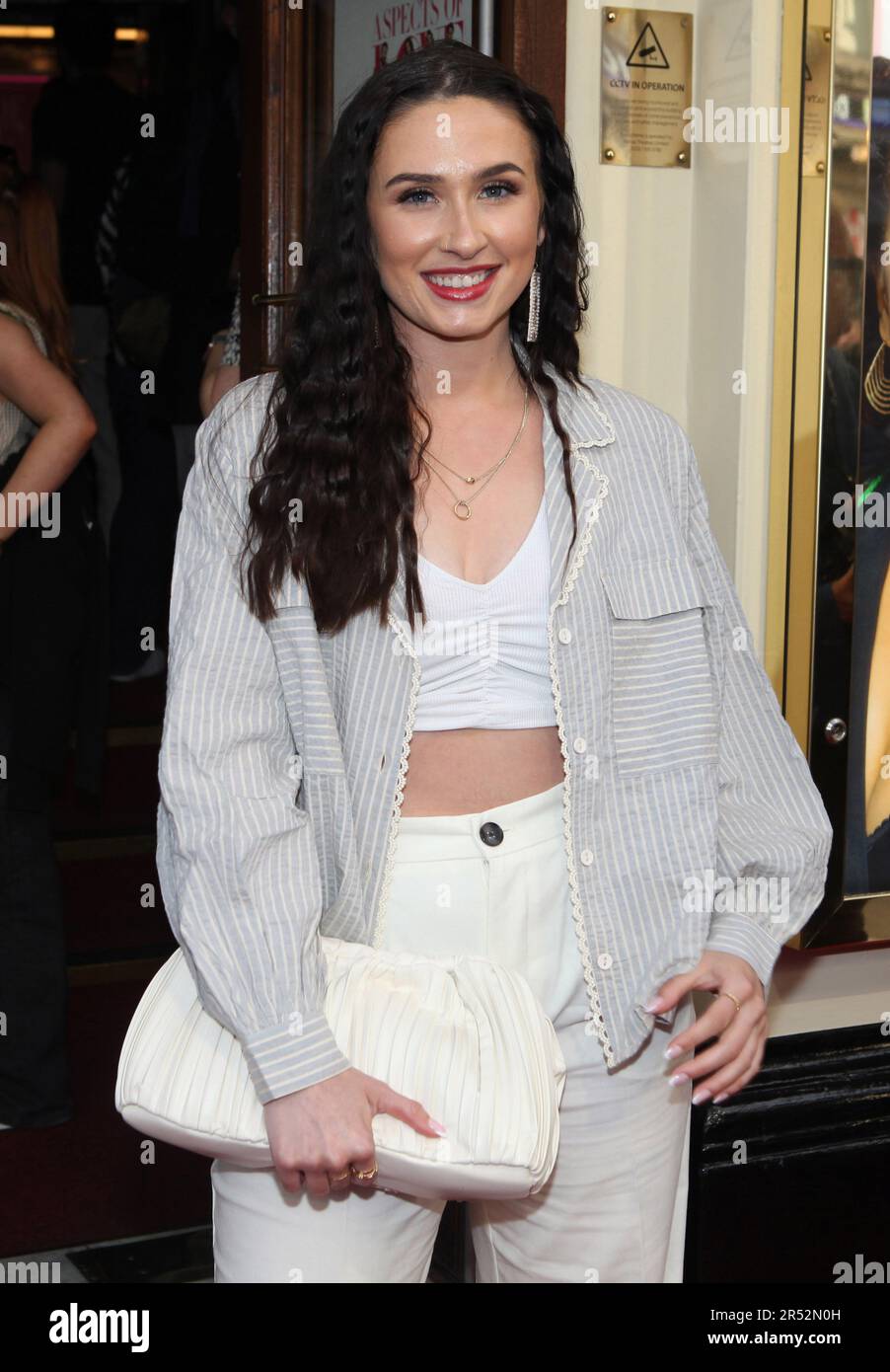 London, UK. Milly Zero at Aspects of Love opening night. Lyric theatre ...