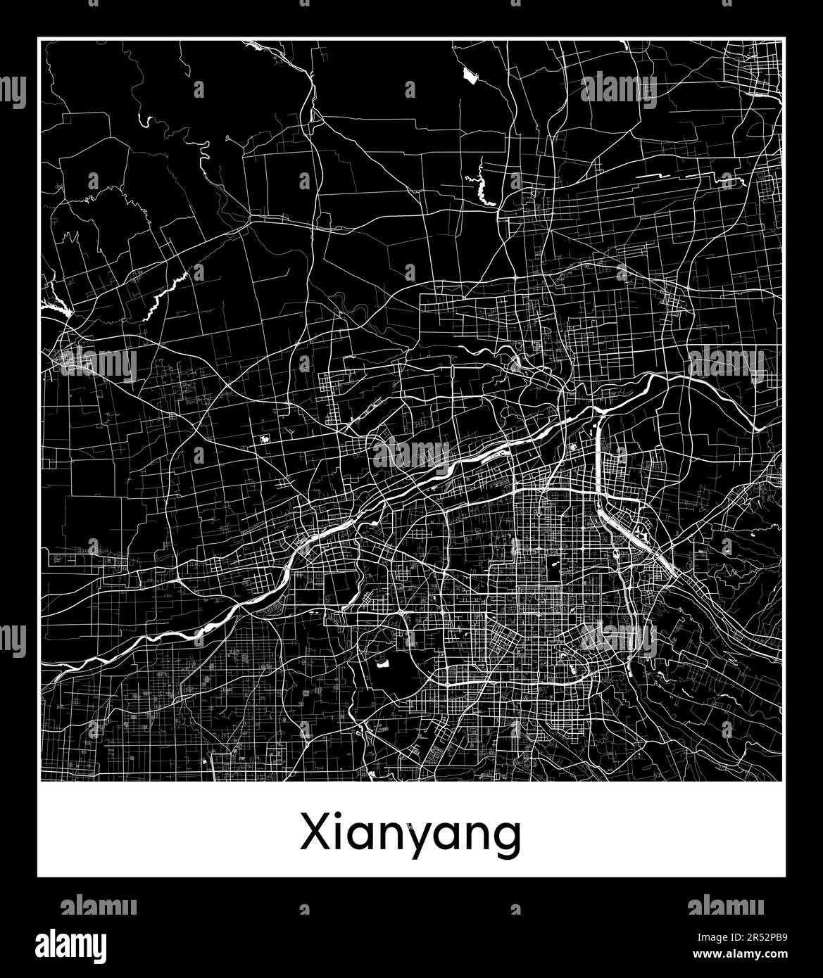 Xianyang Map 5 Maps Of The Sui Dynasty Image: PICRYL Public Domain