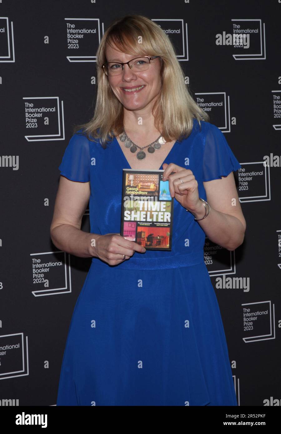 London, UK. Angela Rodel, translator of Time Shelter and by Georgi ...