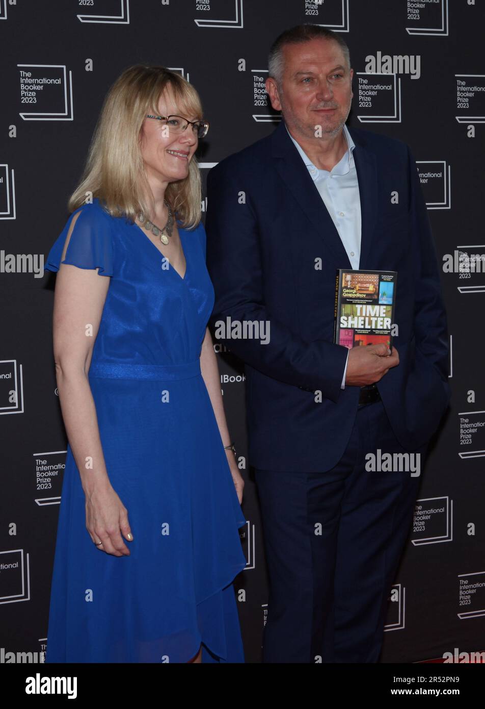 London, UK. Angela Rodel, translator of Time Shelter and Georgi ...