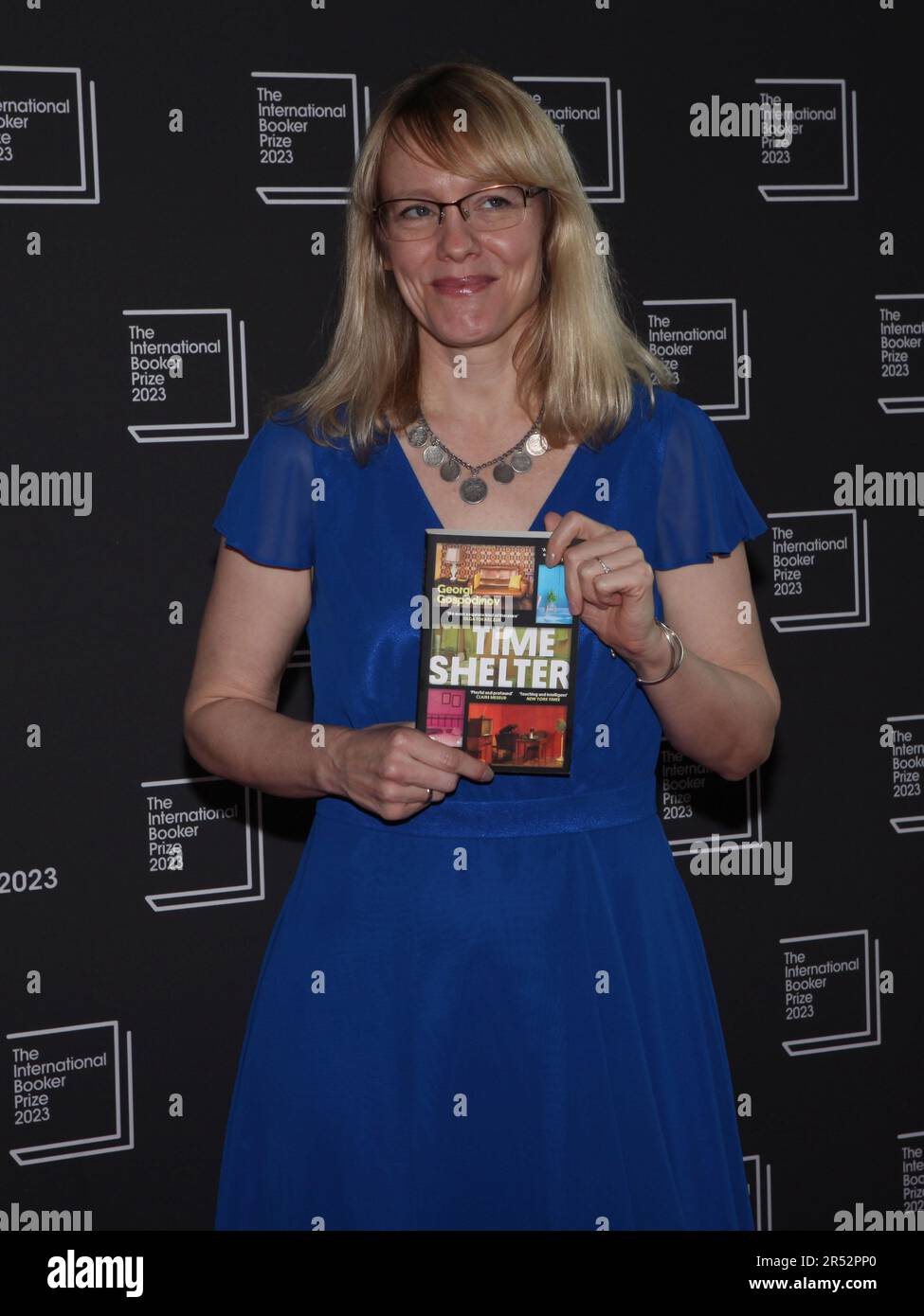 London, UK. Angela Rodel, translator of Time Shelter and by Georgi ...