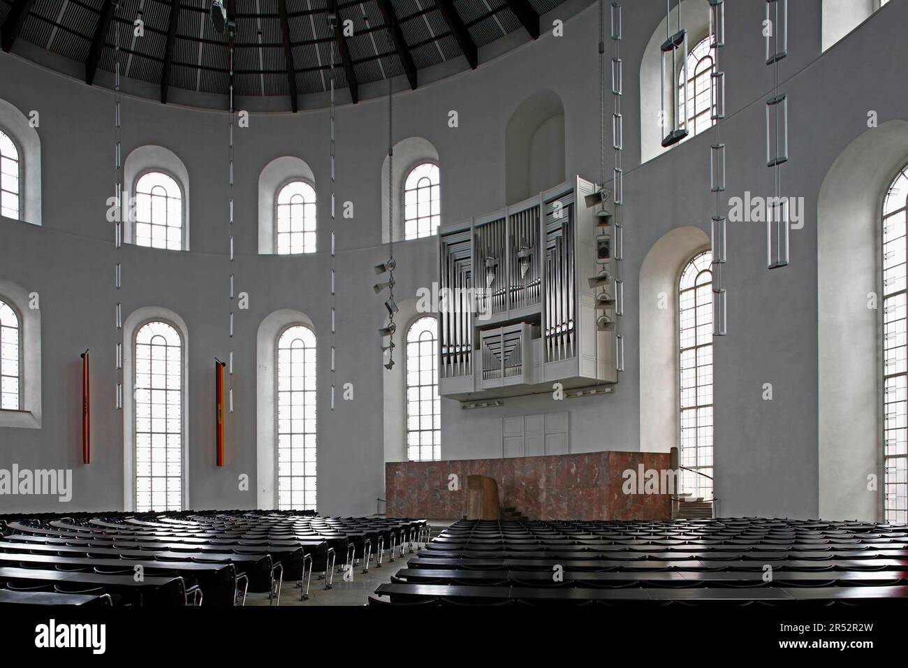 Paulskirche, Plenary Hall, Frankfurt am Main, Hesse, Klais organ, built ...