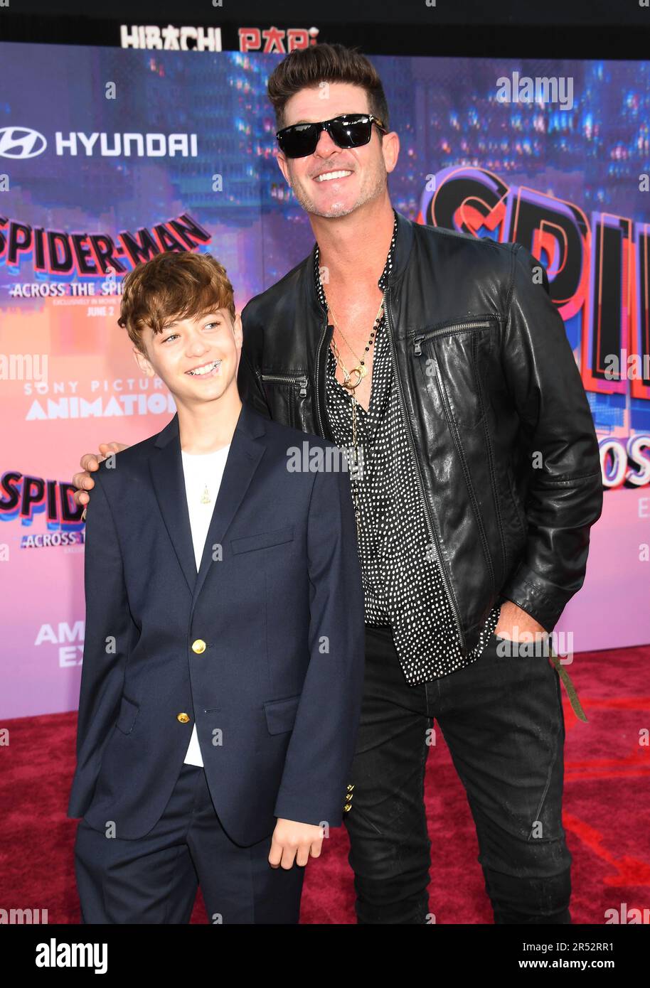 Los Angeles, Ca. 30th May, 2023. Julian Fuego Thicke, Robin Thicke ...