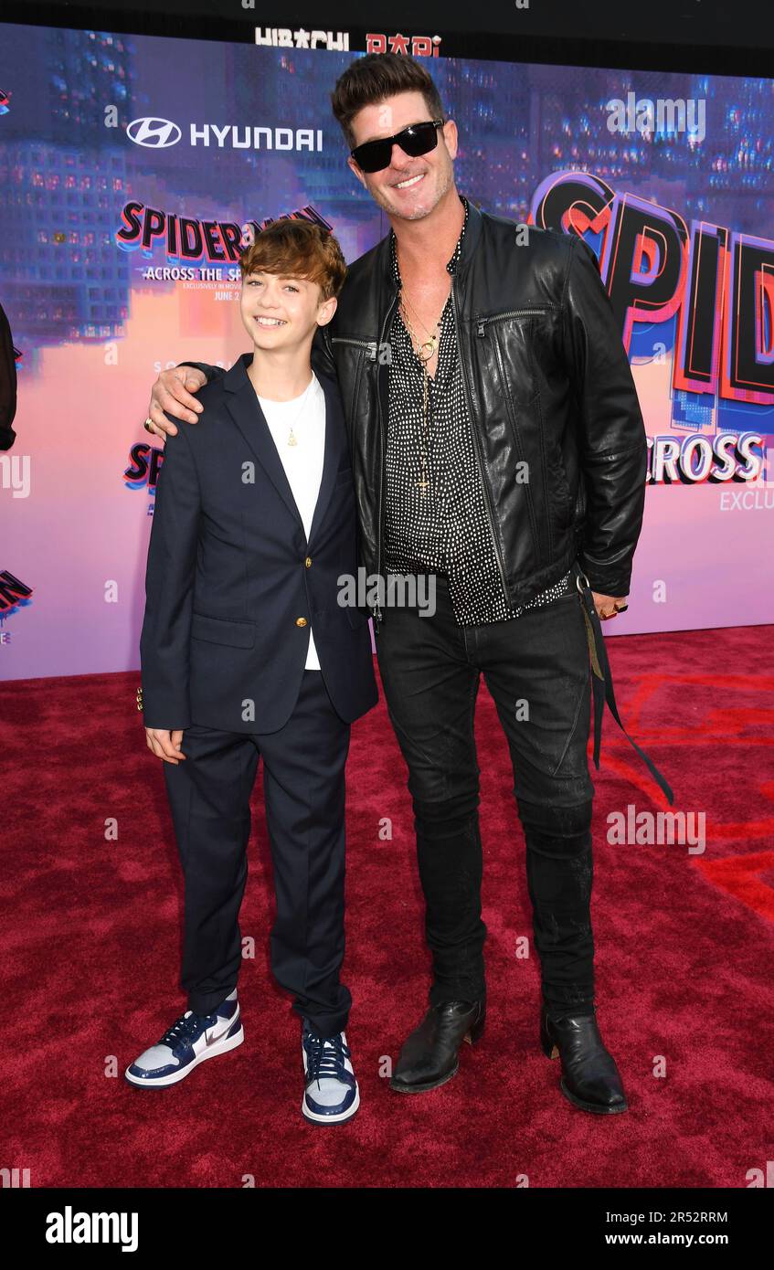 Los Angeles, Ca. 30th May, 2023. Julian Fuego Thicke, Robin Thicke ...