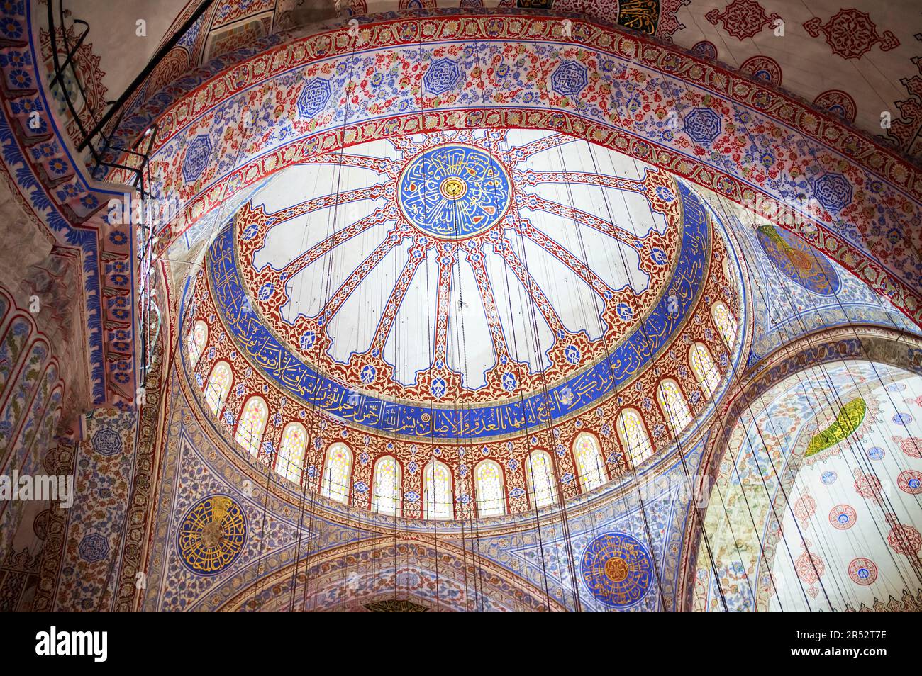 Main dome, Sultan Ahmed Mosque, Blue Mosque, Istanbul, Turkey Stock Photo - Alamy