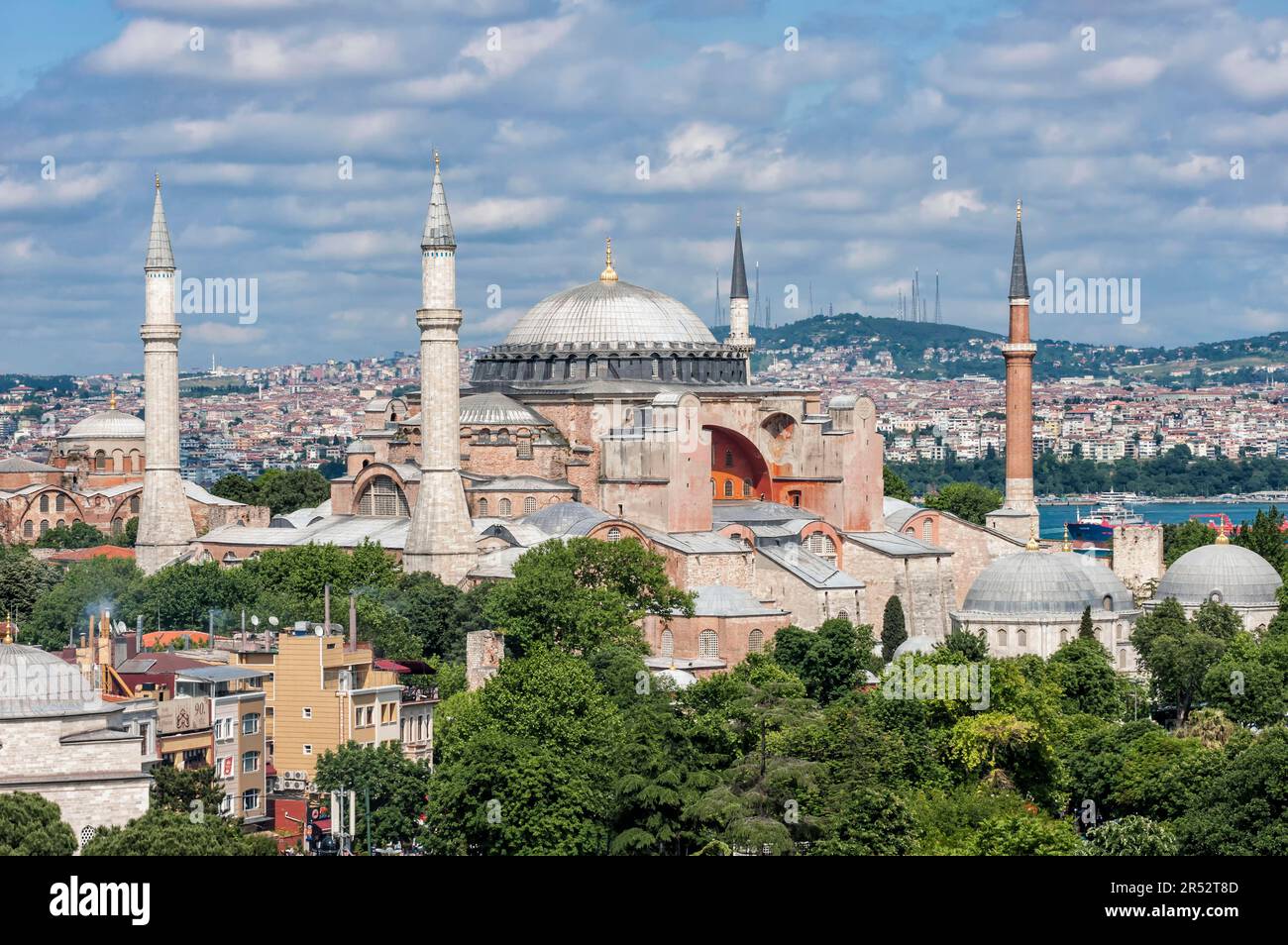 Hagia Sophia, today Hagia Sophia Mosque Museum, Istanbul, Turkey, St ...