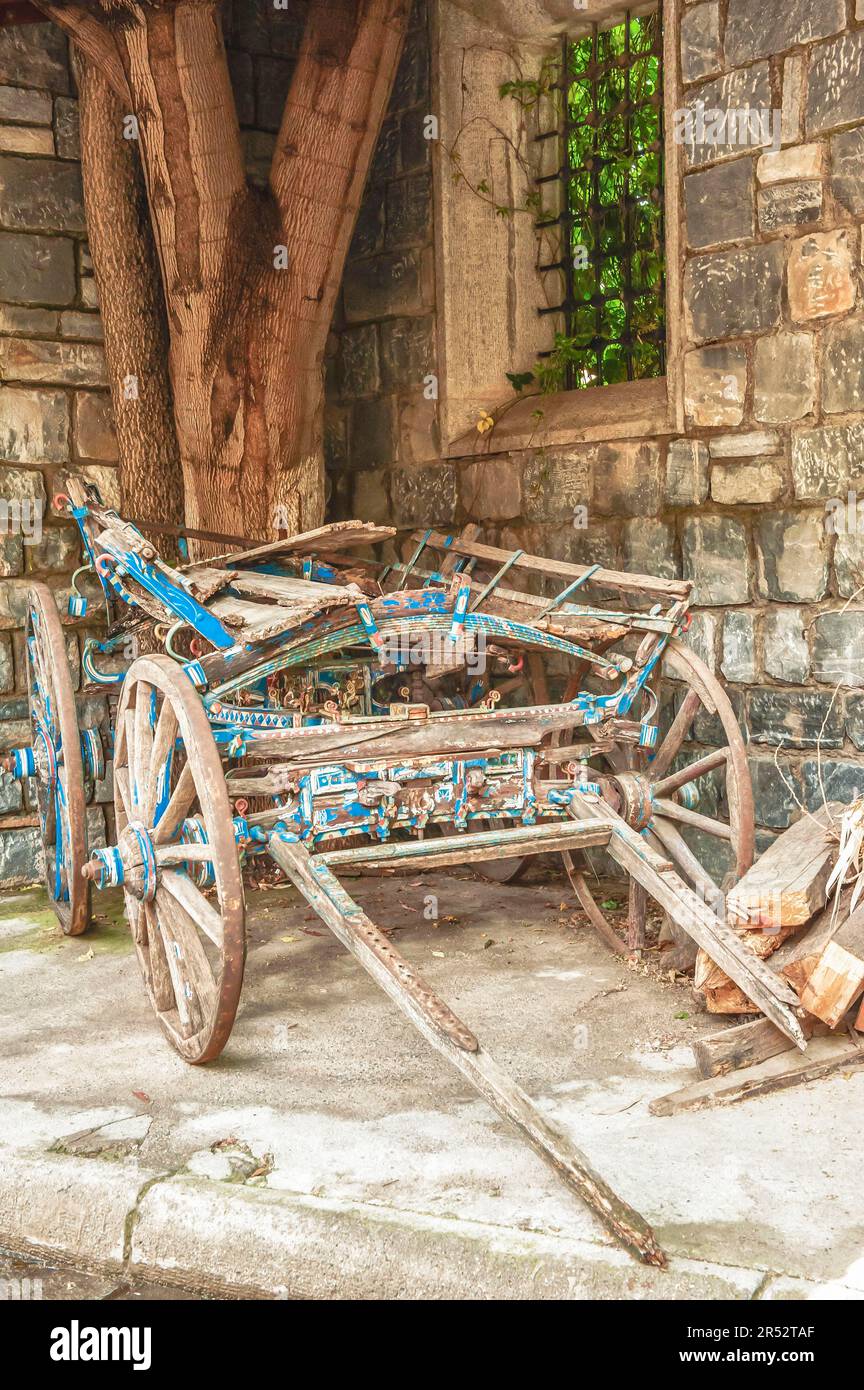 Ancient Chariot, Cart, Ephesus Museum Selcuk, Selcuk, Izmir Province ...