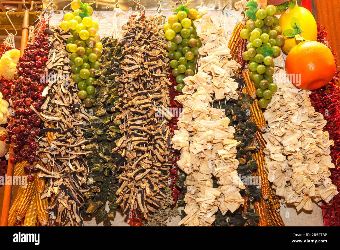 Dried vegetables, bazaar, Egyptian bazaar, spice bazaar, Istanbul ...