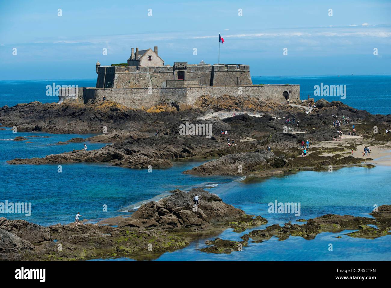 Fort National, St Malo, Brittany, France Stock Photo - Alamy