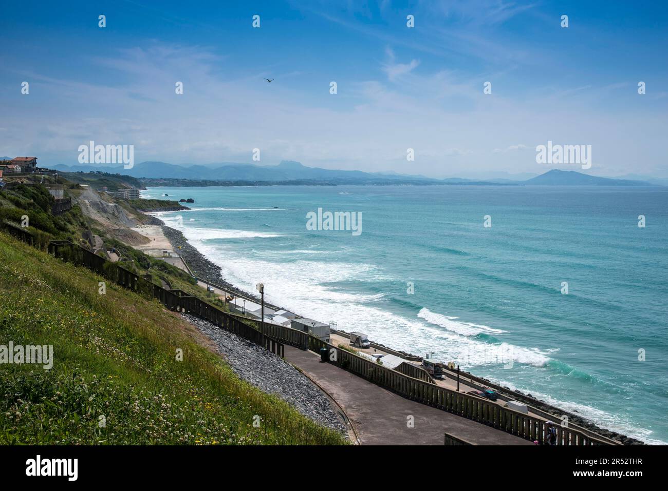 Plage de la Cote des Basques, Biarritz, Pyrenees-Atlantiques, Aquitaine ...