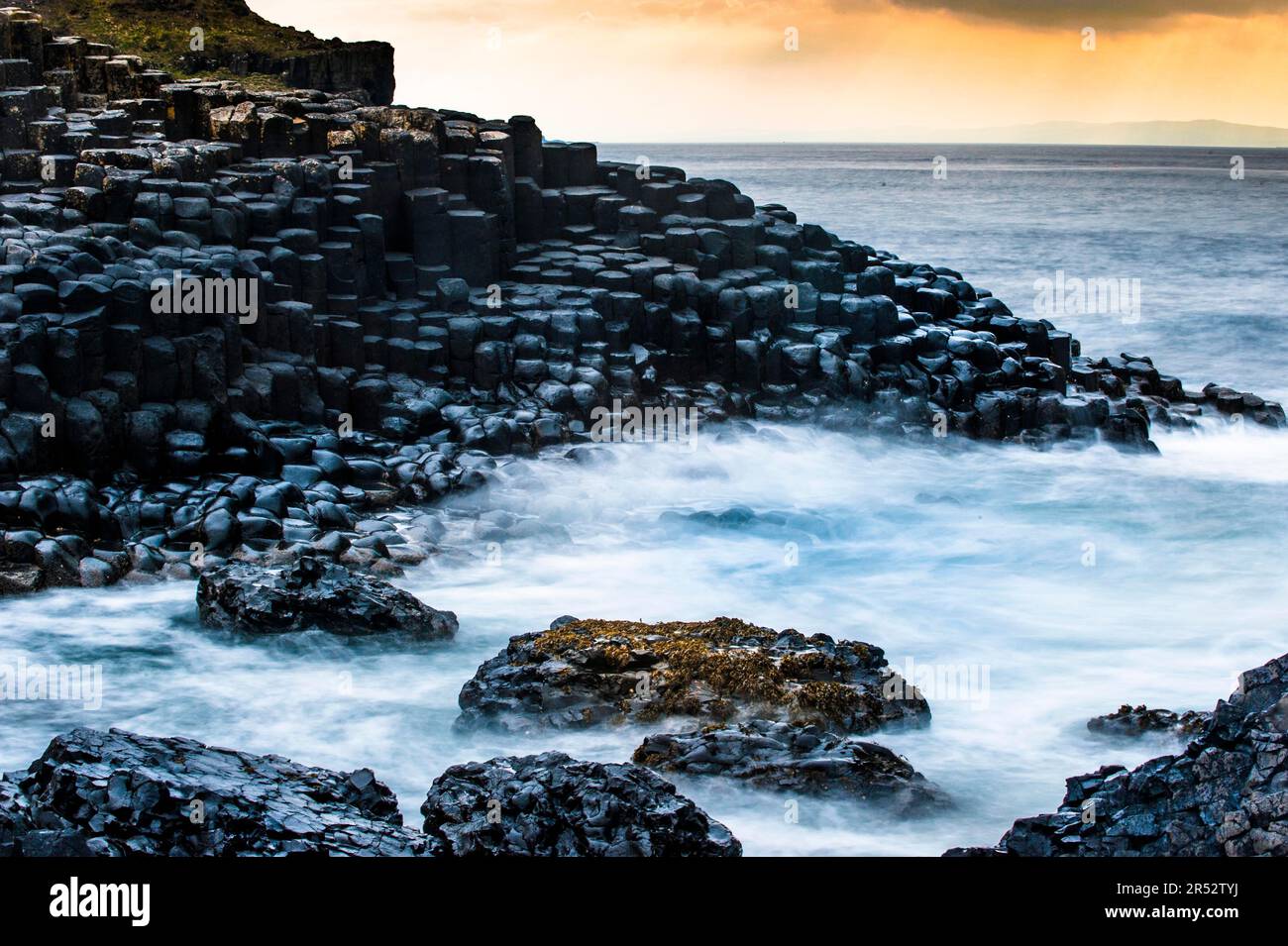 Basalt Rocks, Giant Causeway, Causeway Coast, Antrim, Northern Ireland ...