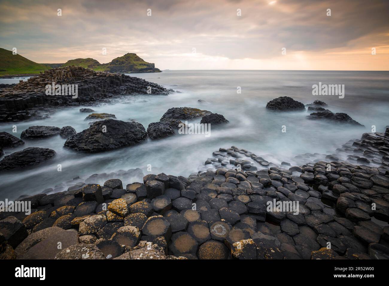 Basalt Rocks, Giant Causeway, Causeway Coast, Antrim, Northern Ireland ...
