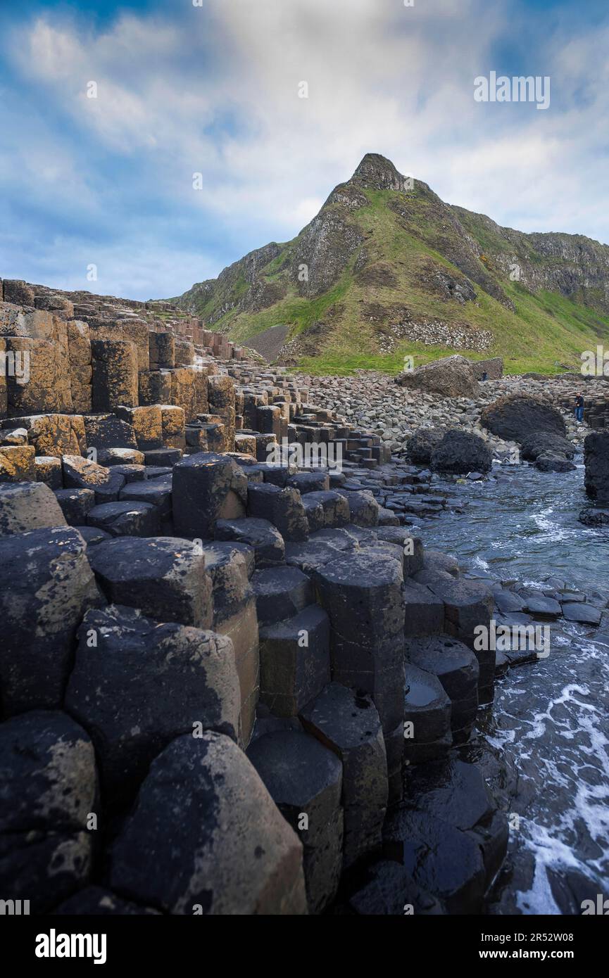 Basalt Rocks, Giant Causeway, Causeway Coast, Antrim, Northern Ireland ...