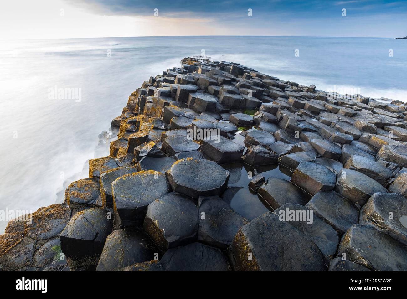 Basalt Rocks, Giant Causeway, Causeway Coast, Antrim, Northern Ireland ...