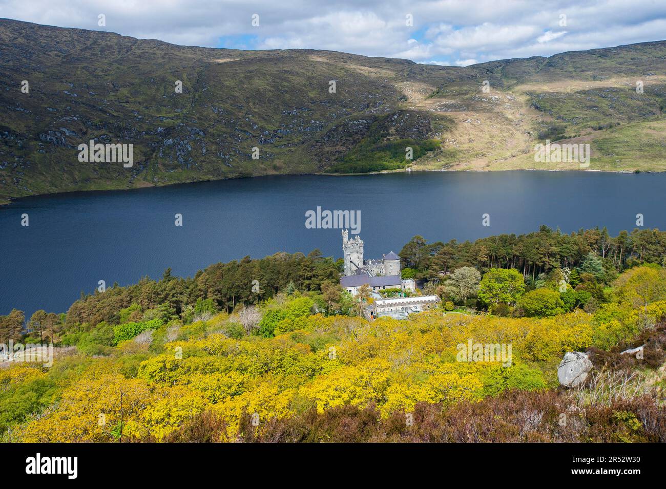 Glenveagh Castle, Donegal, Glenveagh Castle, Ireland Stock Photo - Alamy