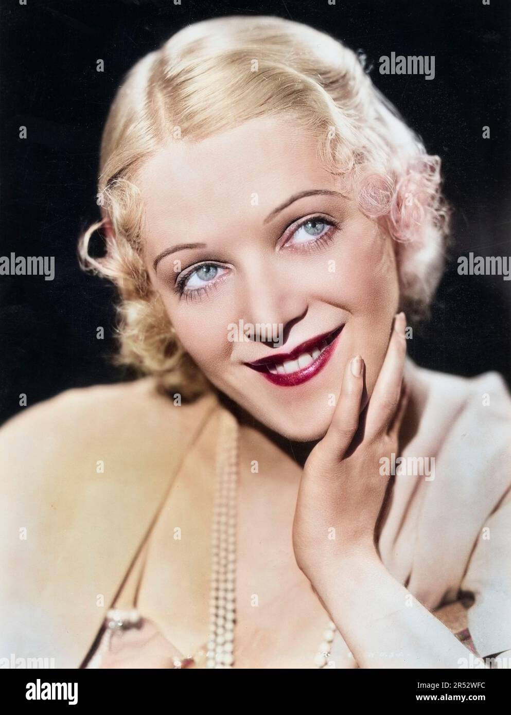 Dorothy Hall (1906-1953), American Actress, head and shoulders ...