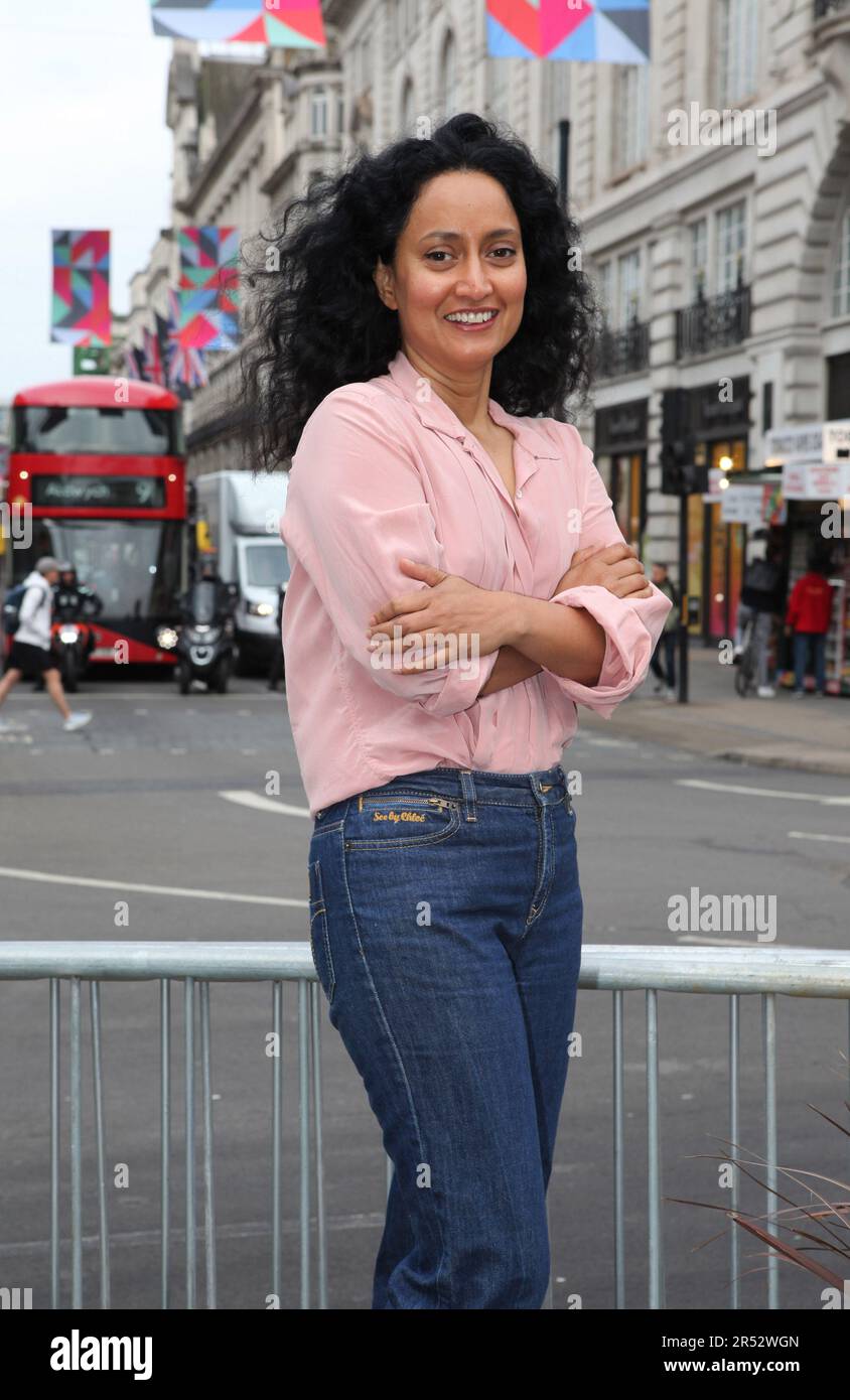 London.UK. Royal Academician Rana Begum marks the launch of Art of ...