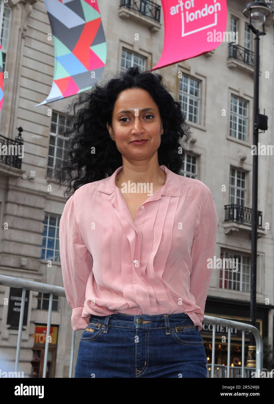 London.UK. Royal Academician Rana Begum marks the launch of Art of ...