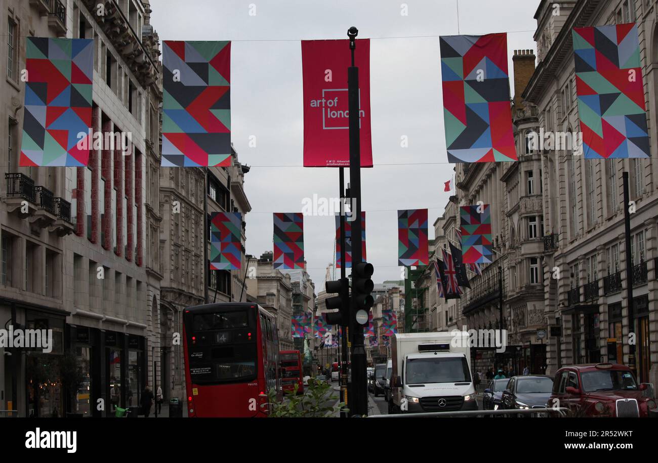 London.UK. Royal Academician Rana Begum marks the launch of Art of ...