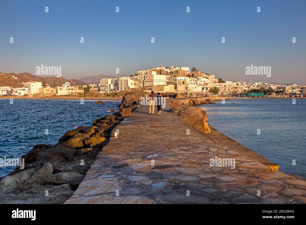 Chora, Main Town, Naxos, Cyclades, Greece Stock Photo - Alamy