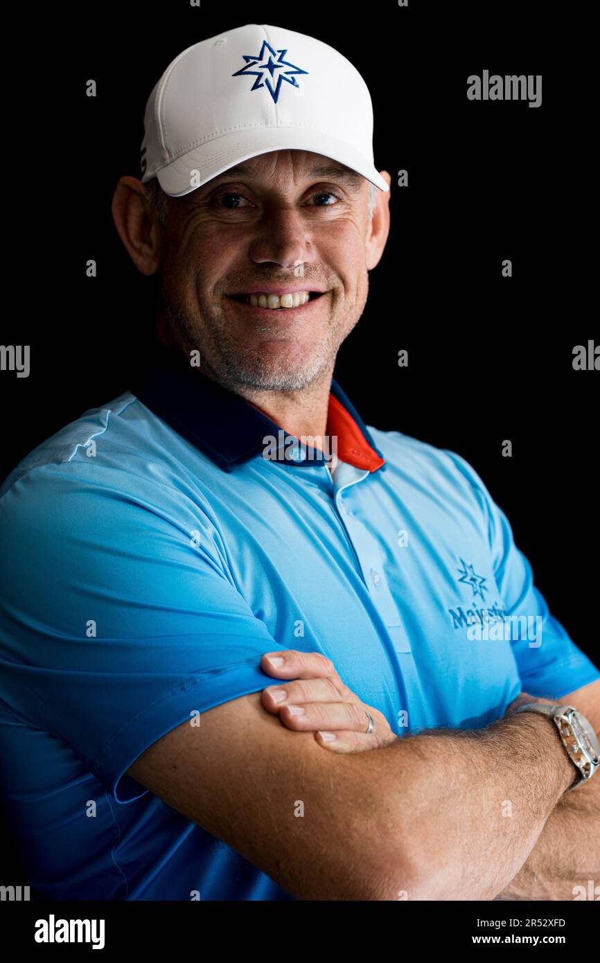 Co-Captain Lee Westwood of Majesticks GC Poses for his LIV Golf ...