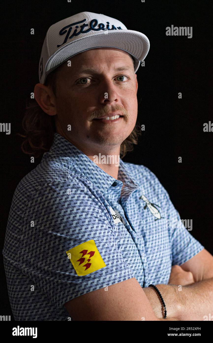 Captain Cameron Smith of Ripper GC Poses for his LIV Golf headshots ...