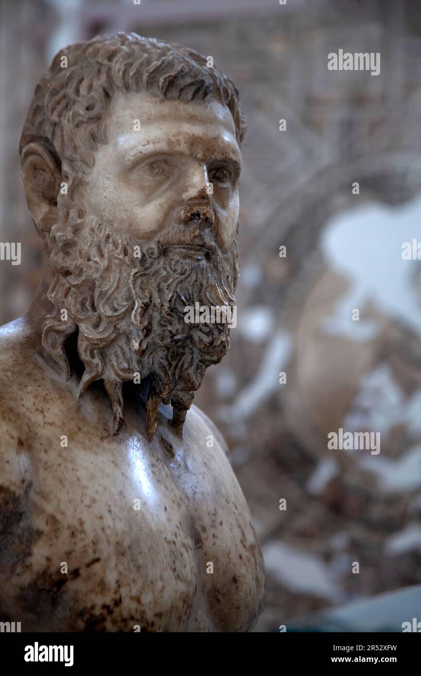 ANTAKYA ARCHAEOLOGY MUSEUM, HATAY, TURKEY - May 25, 2008 - Ancient ...