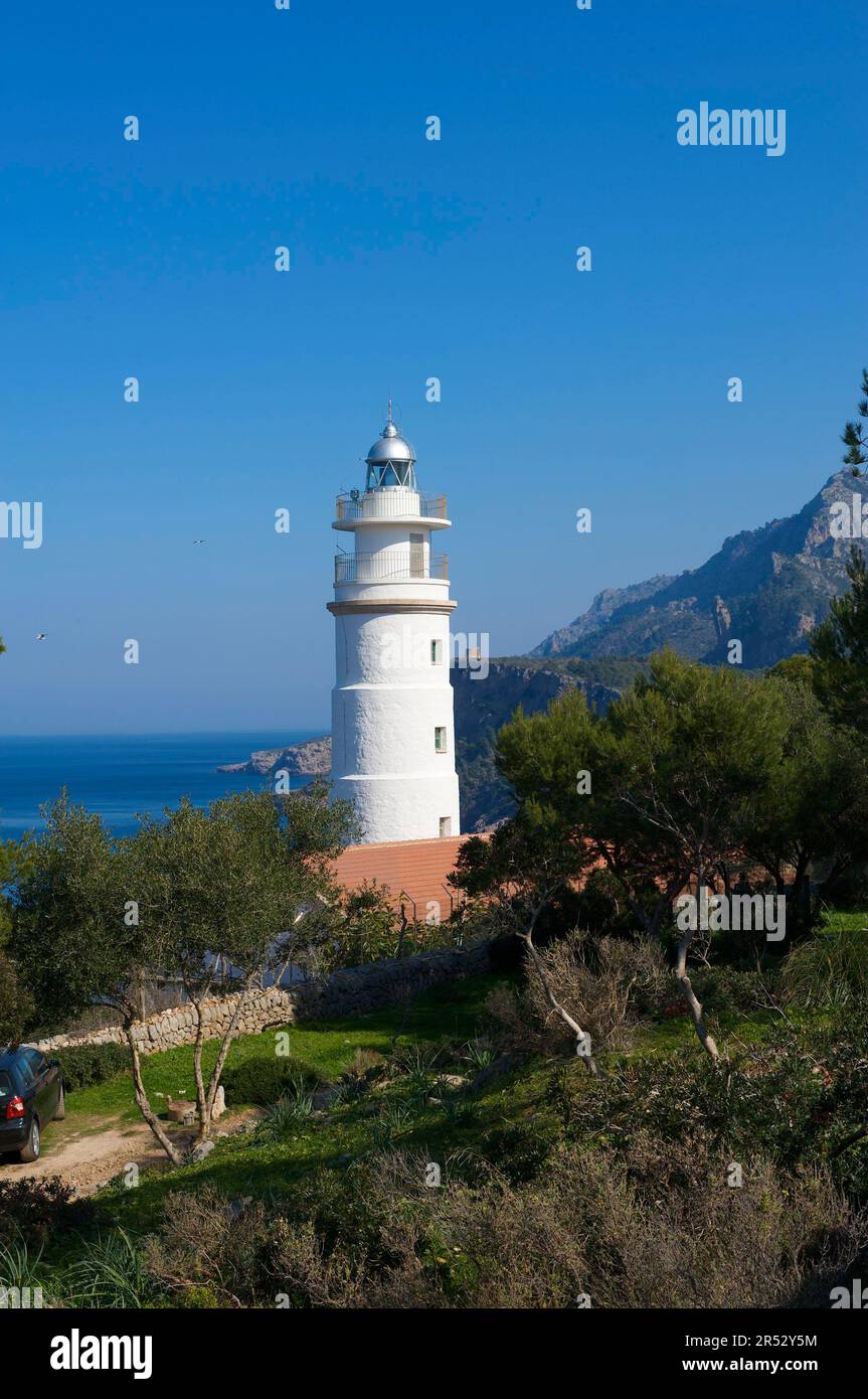 Mallorca cap gros lighthouse hi-res stock photography and images - Alamy