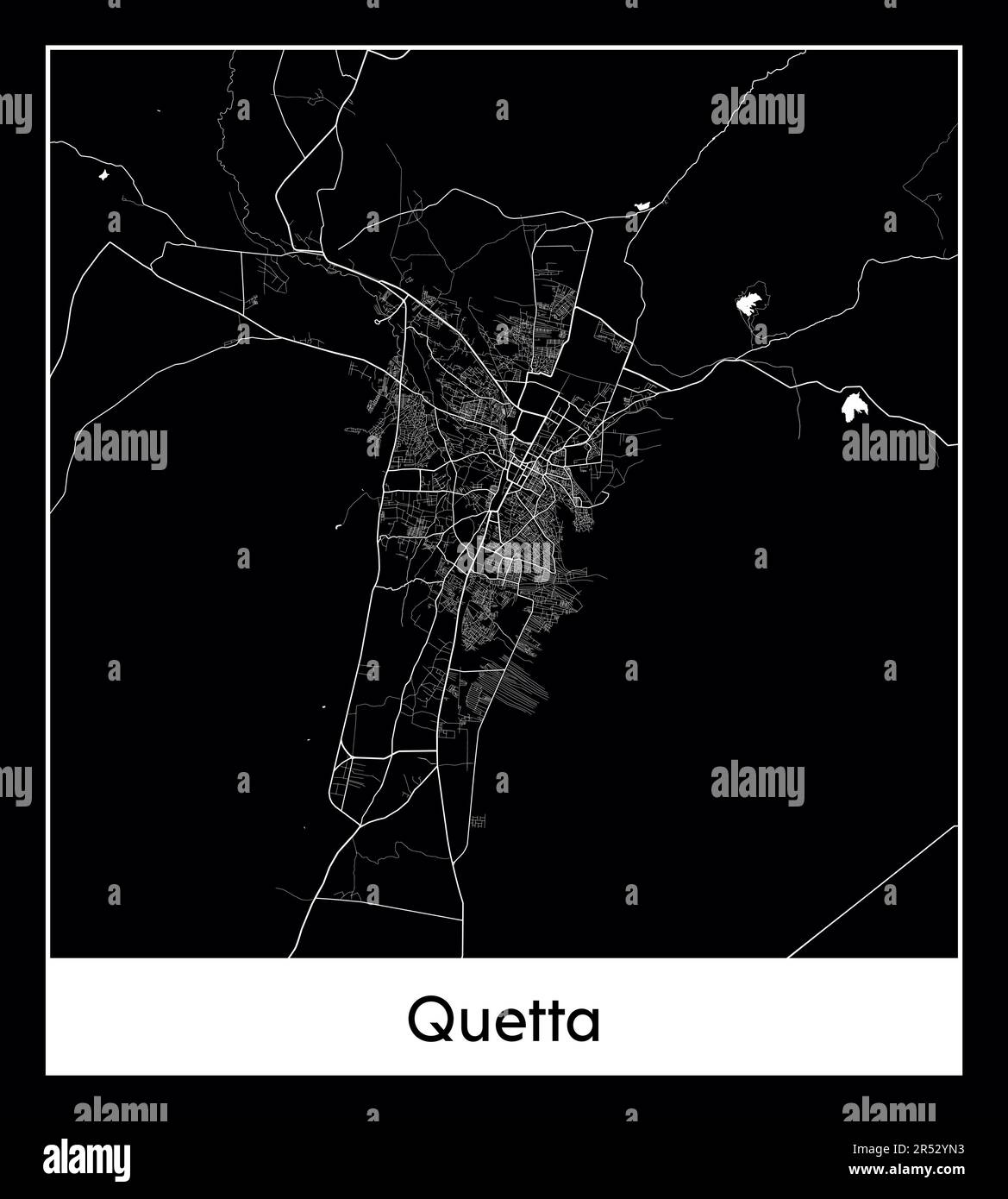 Minimal city map of Quetta (Pakistan AsiMinimal city map of Quetta ... Minimal city map of Quetta (Pakistan AsiMinimal city map of Quetta ...