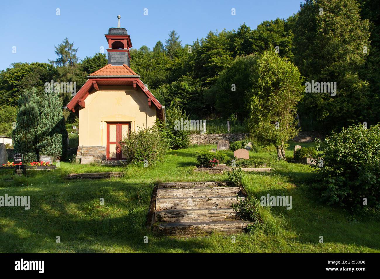 Chapel in the Selke Valley near Maegdesprung Stock Photo - Alamy