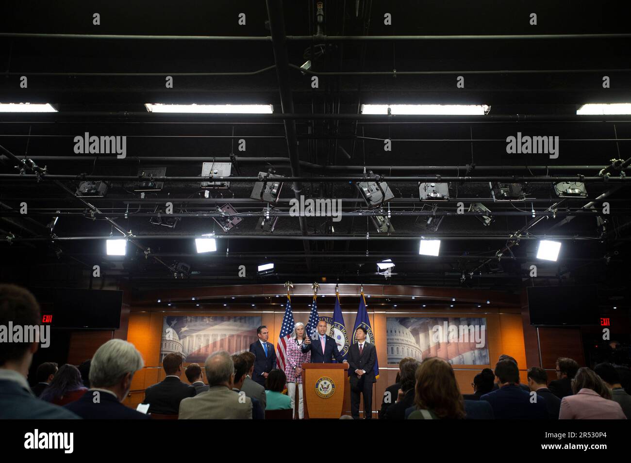 United States House Minority Leader Hakeem Jeffries (Democrat of New ...