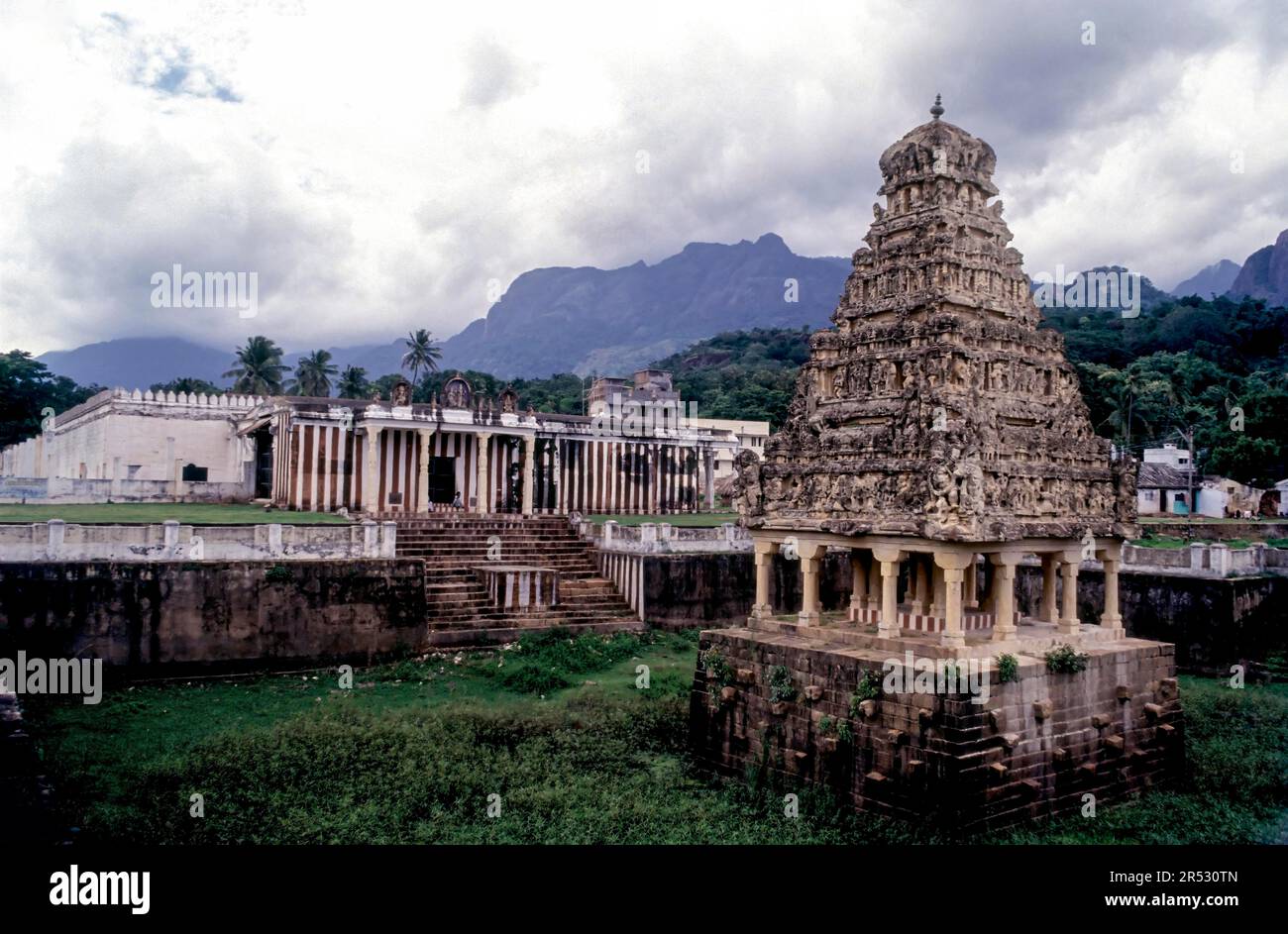 The Chitra Sabha, one of the five major Nataraja temples in Courtalam ...