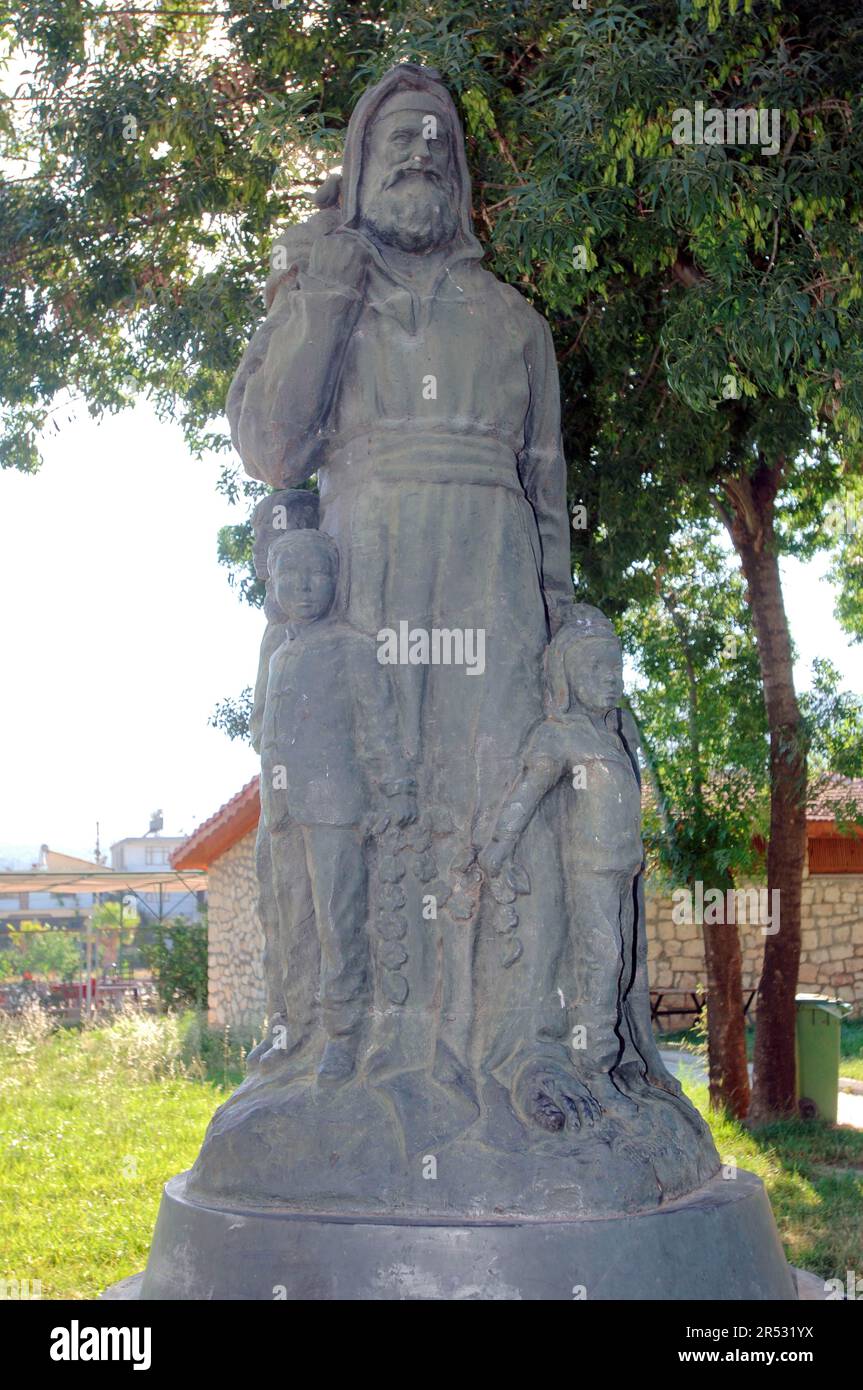 Statue, Saint Nicholas, Demre, Lycia, Antalya, ancient Myra, Bishop of ...