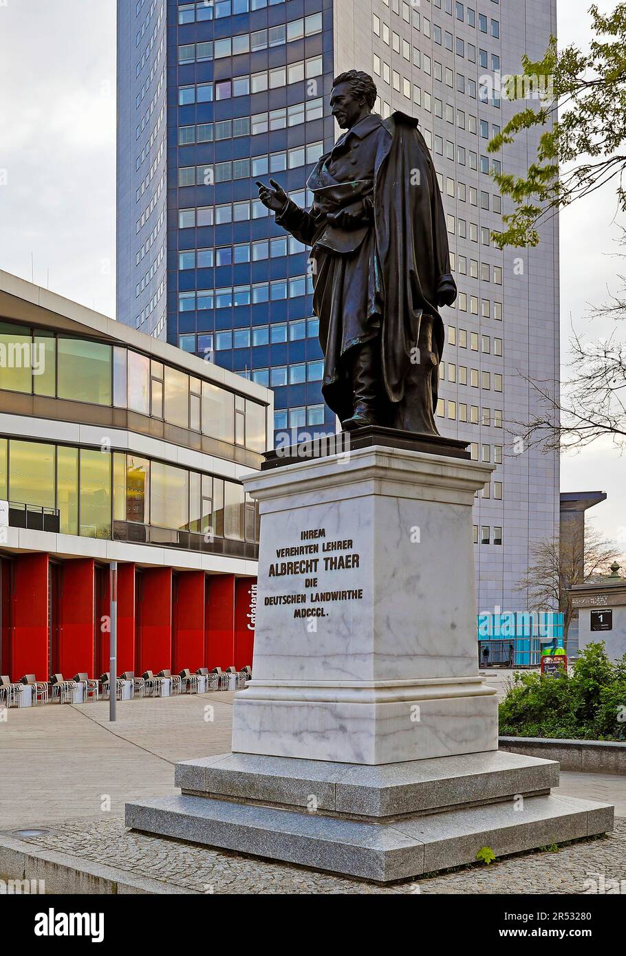 Leipzig germany statue hi-res stock photography and images - Alamy