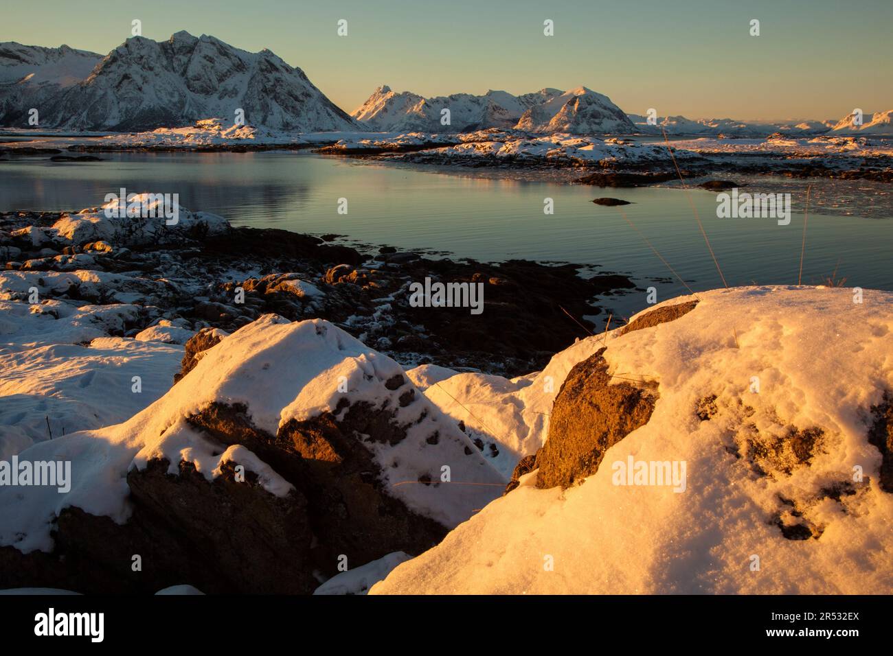 Harbor of laukvik hi-res stock photography and images - Alamy
